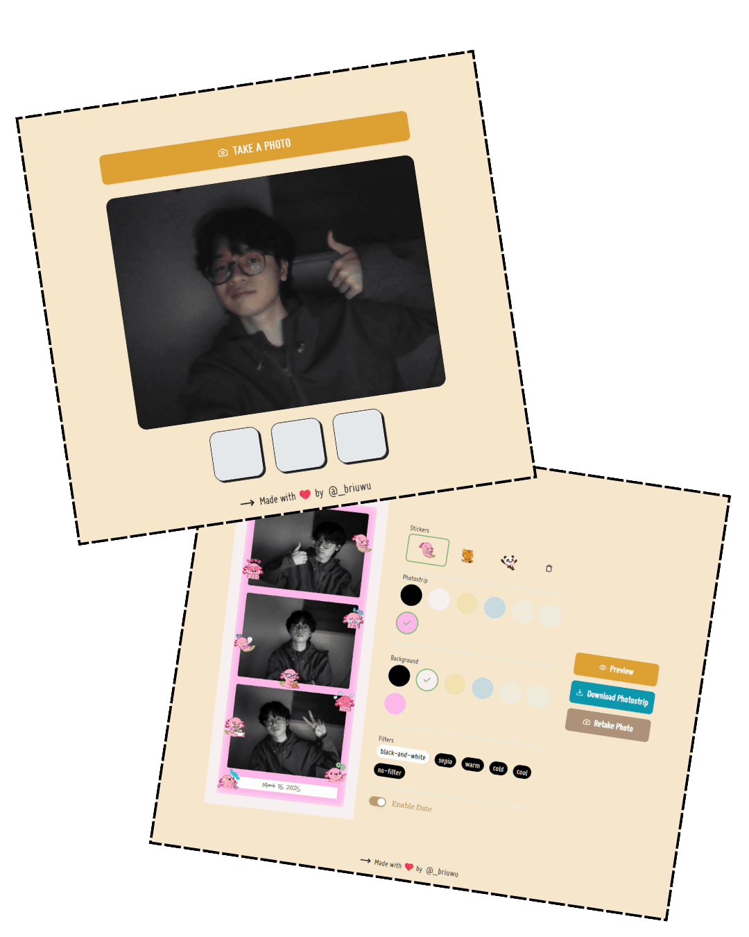 BubblyBooth - Vintage Photobooth Experience